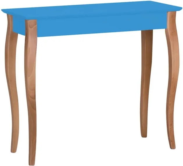 Modrý konzolový stolek Ragaba Lillo, šířka 85 cm