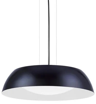 Mantra 4843 Argenta, moderní černé závěsné LED svítidlo, 30W LED, prům. 60cm