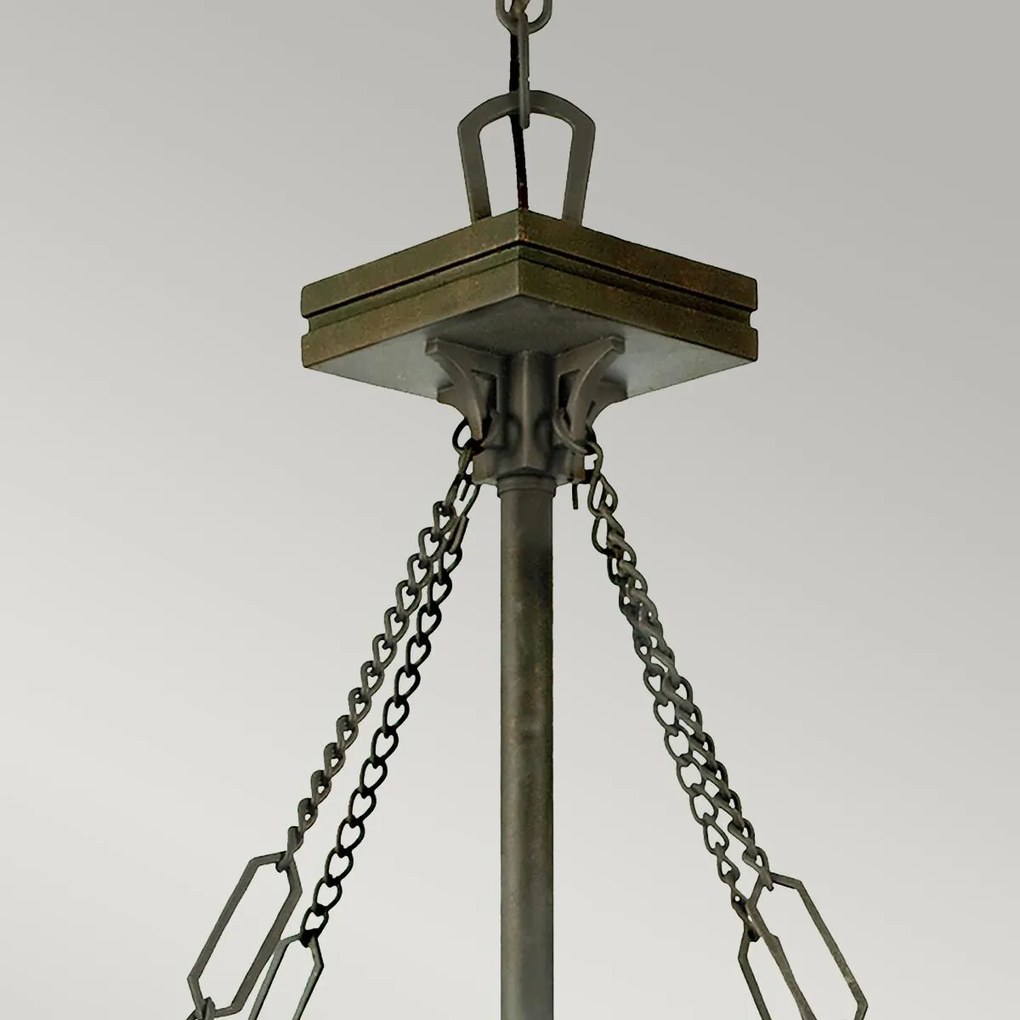 Vitážový lustr Elstead INGLENOOK-P-B 3xE27 45 cm