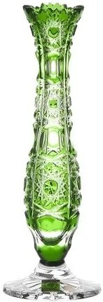 Váza  Petra, barva zelená, výška 230 mm
