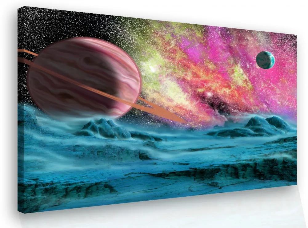 Malvis ® Obraz na stěnu Vesmír Velikost (šířka x výška): 150x100 cm