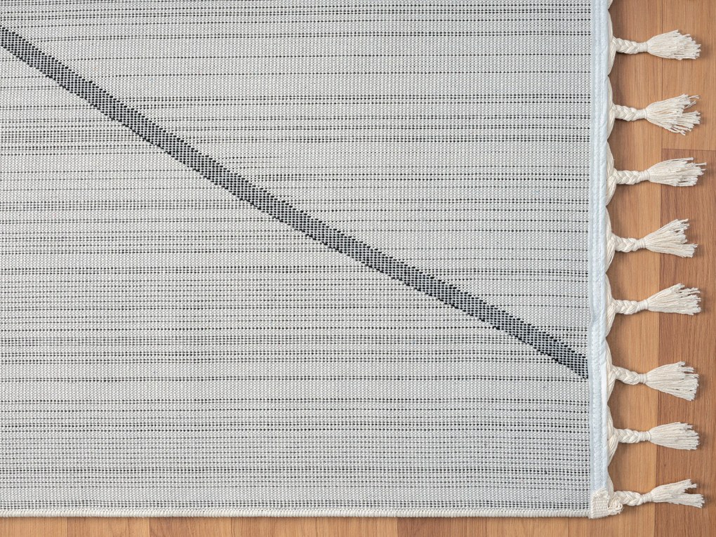 My Flair, Kusový koberec Moroccan Oasis weiß, 190x240, černobílá, ložnice