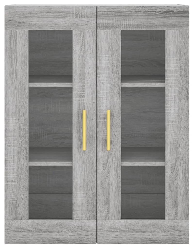 Skříň highboard šedá sonoma 69,5 x 34 x 180 cm kompozitní dřevo,  3198655