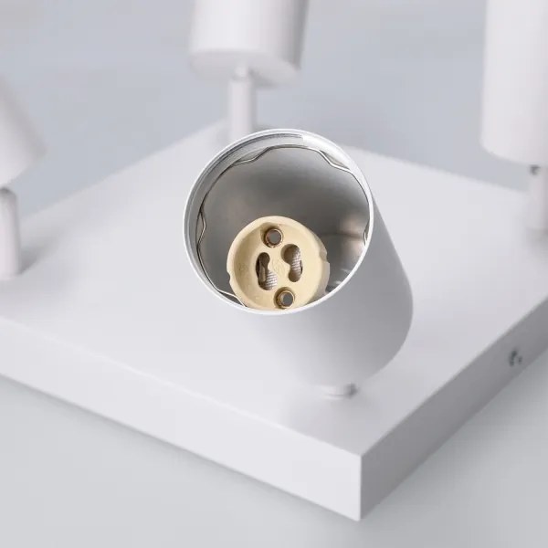 BRILAGI - Bodové svítidlo SELE SQUARE 4xGU10/30W/230V bílá