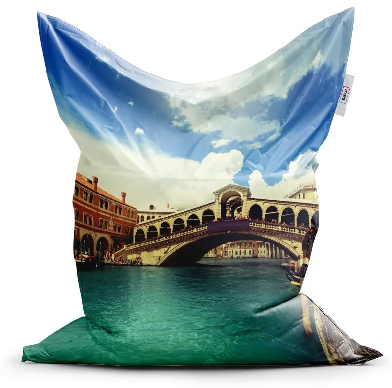 Sablio Sedací vak Classic Ponte di Rialto - 150x100 cm