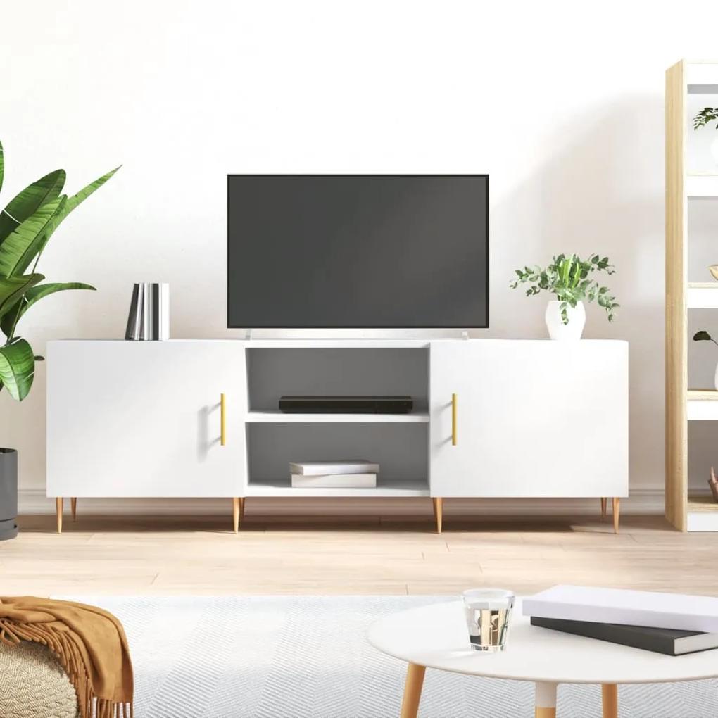 vidaXL TV skříňka bílá 150 x 30 x 50 cm kompozitní dřevo