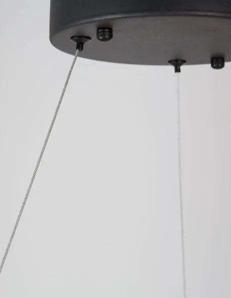 LED lustr Breda 70 černé