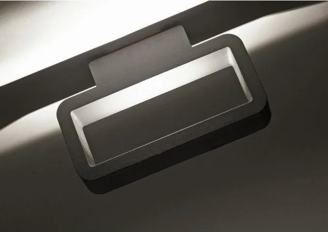 PN 9668-13 HENDRIK LED venkovní nástěnné svítidlo, antracit, moderní design 3000K - PAUL NEUHAUS