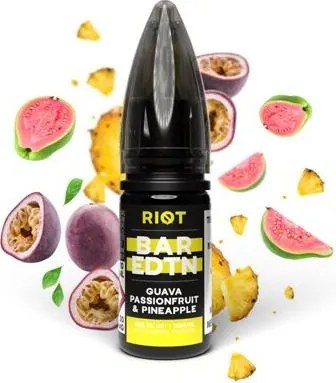 Riot BAR EDTN Salt Guava, marakuja a ananas 10ml (20mg)