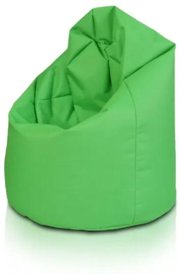 Sedací vak hruška Sako XL polyester - Zelená