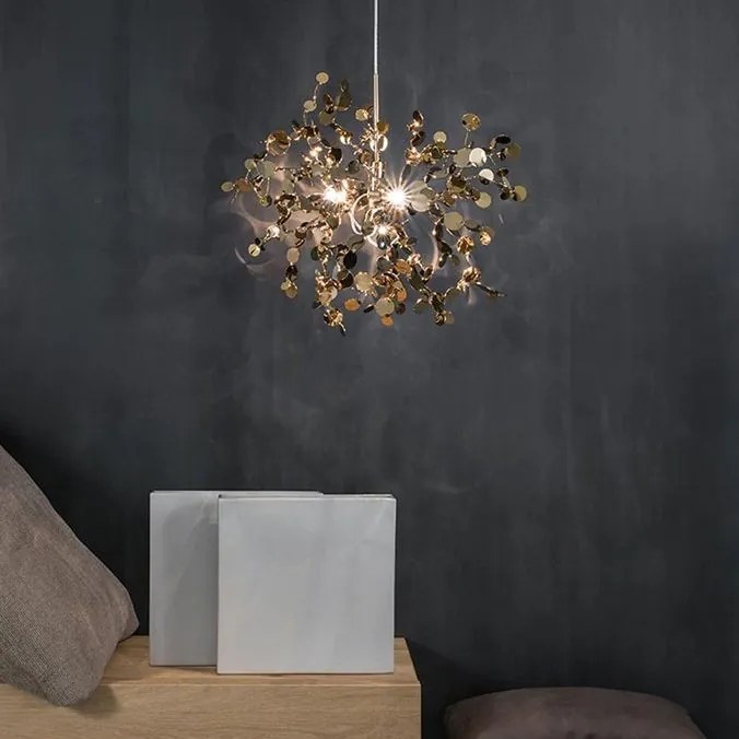 Toolight, stropní svítidlo 3xG9 Spider APP546-1CP, zlatá, OSW-08596