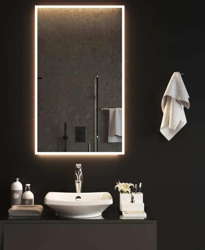 vidaXL Koupelnové zrcadlo s LED osvětlením 60x100 cm [3154087]