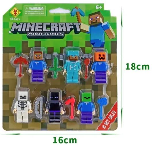 Figurky Minecraft 6 ks