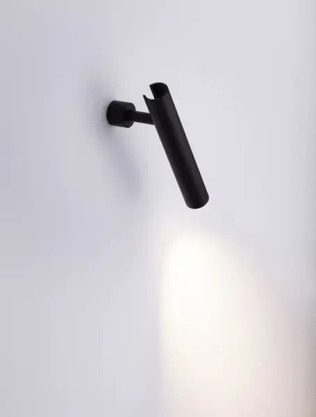 Minimalistické nastěnné svítidlo Arlo Černá