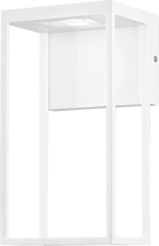 FAN LED-W-GRIS-BCO Venkovní nástěnné svítidlo LED GRIS hliník bílá 12W 1390lm CCT IP54 28x15x12,6 cm - FANEUROPE