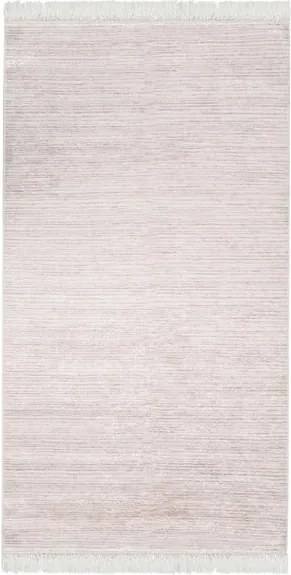 Béžový sametový koberec Deri Dijital, 160 x 230 cm