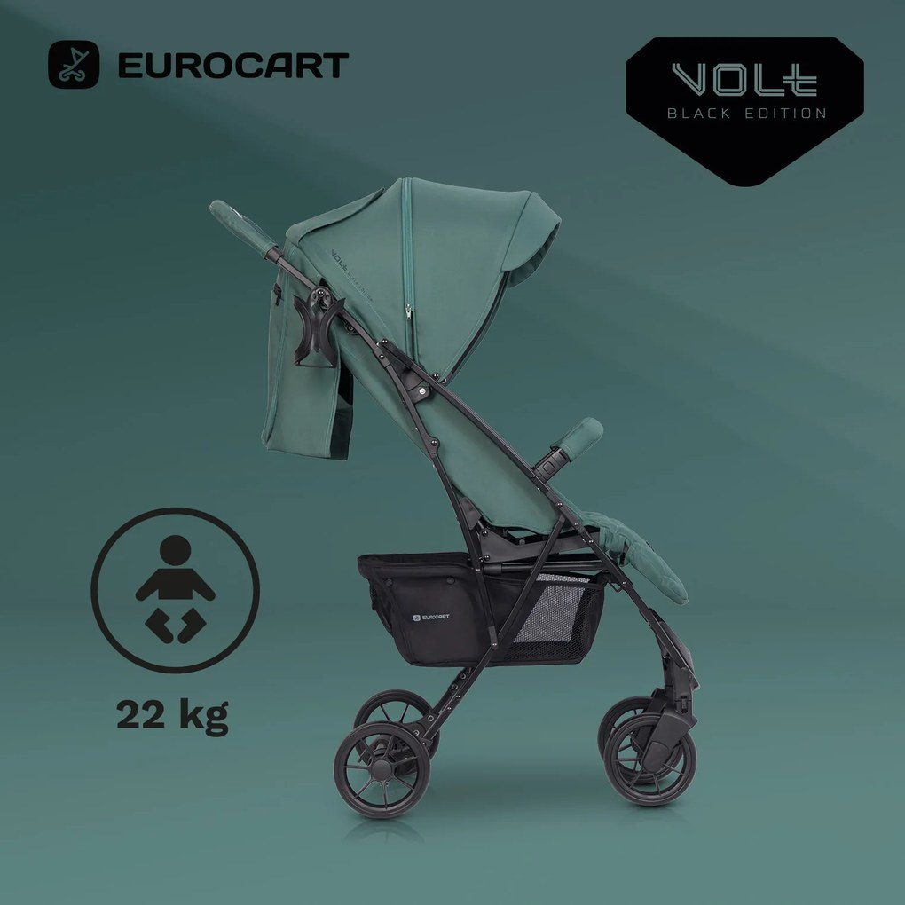 Sportovní kočárek Euro-Cart Volt Black Edition Mineral