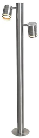 IMPR 733003 Stojací lampa Zilly II stříbrná 35W GU10 100cm - LIGHT IMPRESSIONS