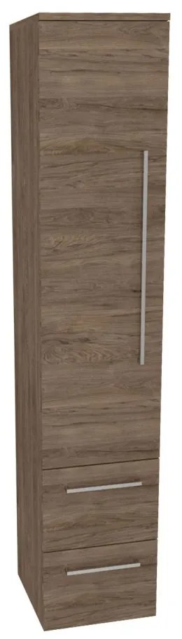 Mereo Mereo, Bino, koupelnová skříňka vysoká 163 cm, levá, Multidecor, CN697DRH1
