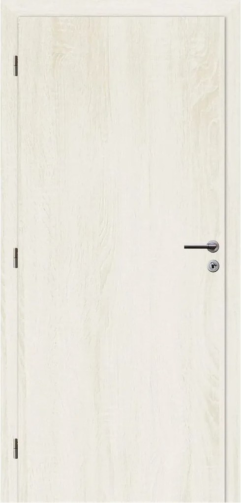 Solodoor Interiérové dveře 70 L, 70 × 197 cm, fólie, levé, Andorra white, plné