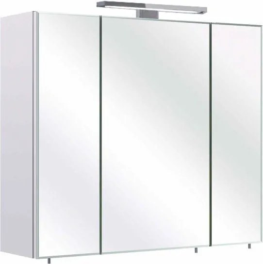 XXXLutz ZRCADLOVÁ SKŘÍŇKA, bílá, 70/60/20 cm Xora - Koupelnové série - 001977004203