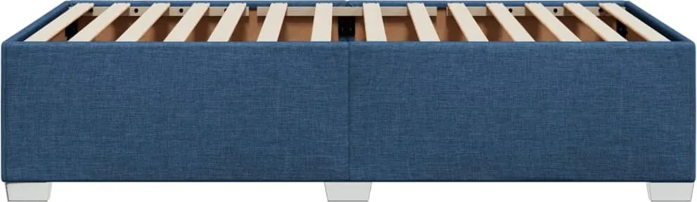 Rám postele bez matrací modrá 80x200 cm textil 3284435