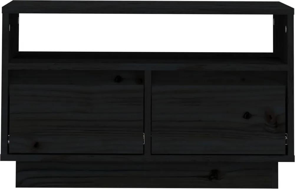 vidaXL TV skříňka 60 x 35 x 37 cm masivní borové dřevo [813429] Barva: Hnědá