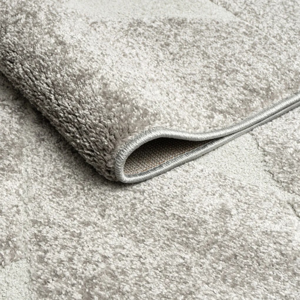 Angel Carpet, Kusový koberec Aurora 11 Grey, 80x150, šedá, kancelář