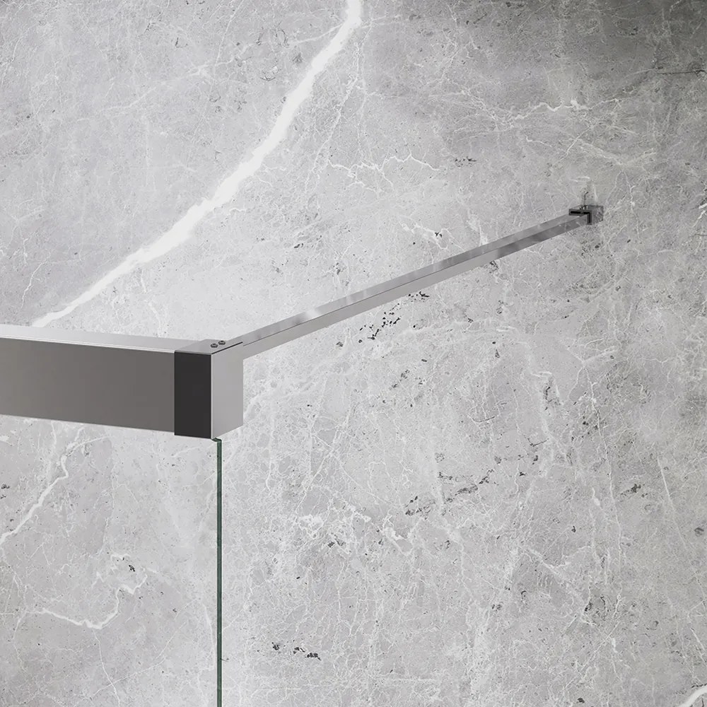 MI DWL / MI DWR 2050 mm 985–1010 Transparent O 1000 Černý elox Levé dveře MI DWL 100205 NPE