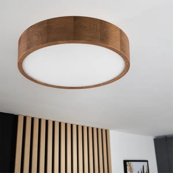 BRILAGI - LED RGBW Stmív. strop. sv. CARVALHO 2xE27/12W/230V dub pr. 37,5