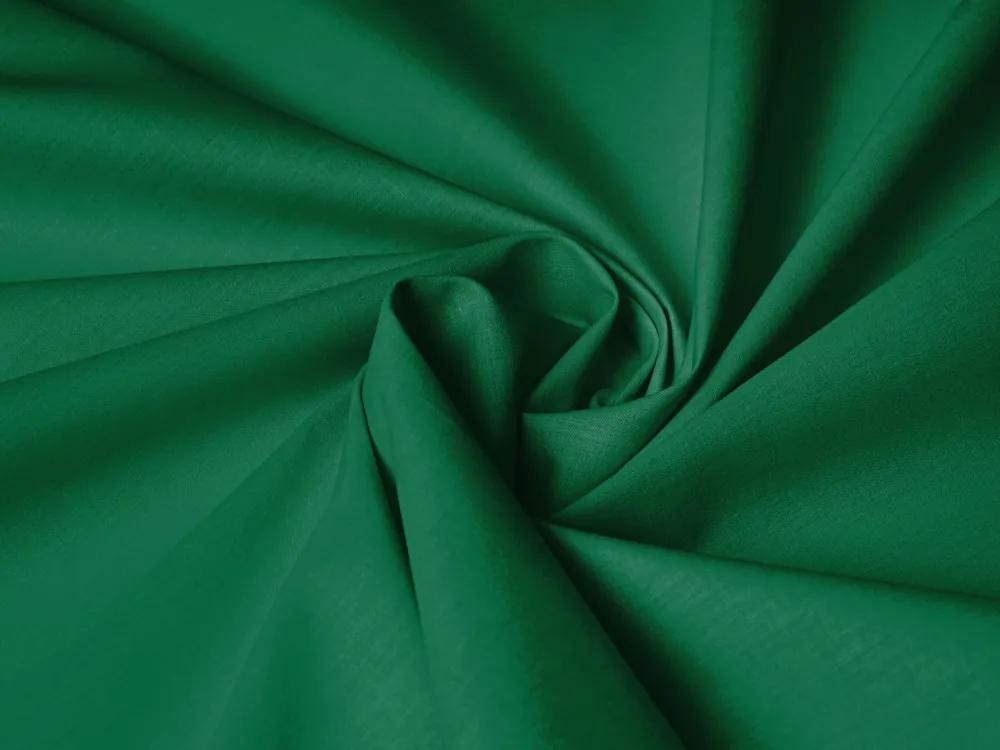 Biante Bavlněný běhoun na stůl Moni MOD-505 Zelený 20x160 cm