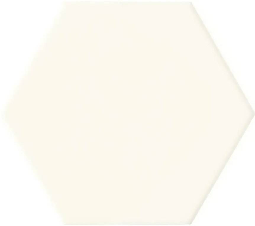 Nástěnný obklad Burano White Hex 11/12,5
