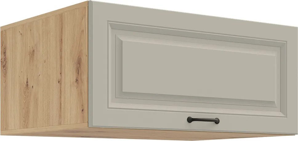 STILO ac | horní skříňka 80 NAGU-36 1F výklopná | 80 cm | HLUBOKÁ | artisan/světle šedá