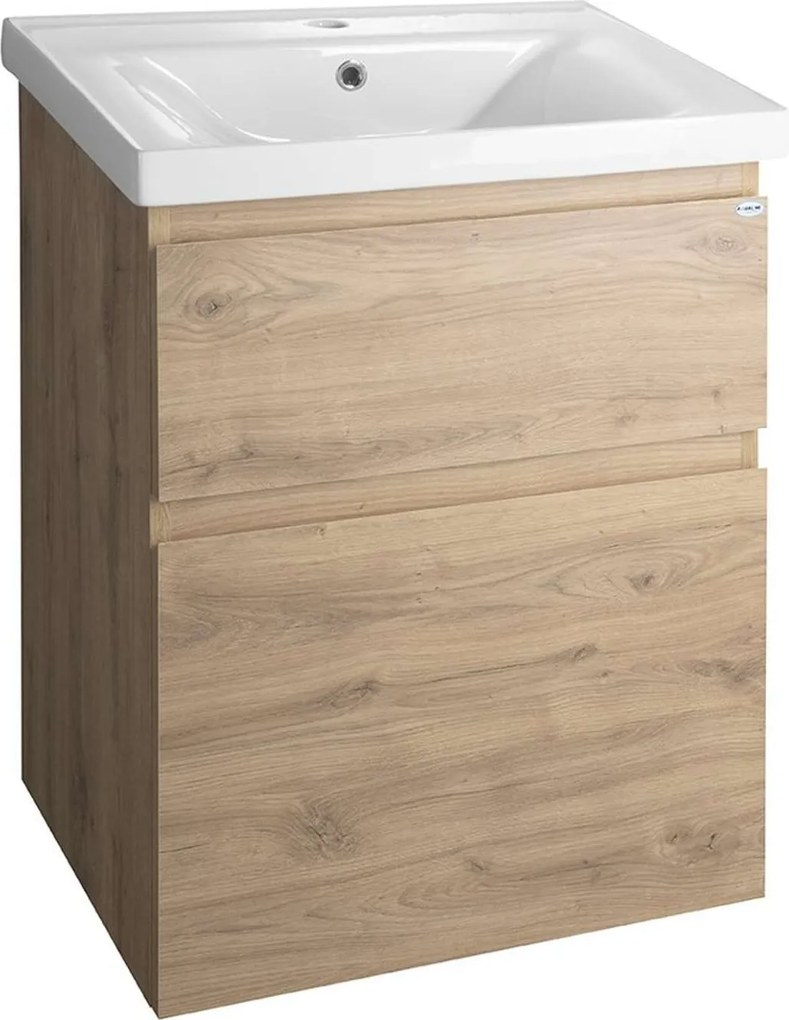 Aqualine Altair - Umyvadlová skříňka 57x73x45 cm, dub emporio AI360