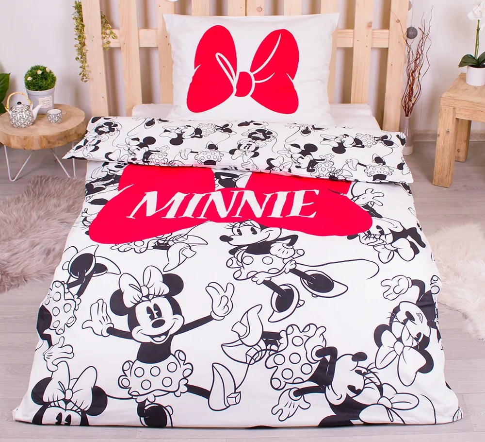 TOP Bavlněné povlečení 140x200+70x90 Minnie