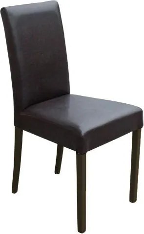Furniture-nabytek - Čalouněná masivní židle - ekokůže - Kalindi