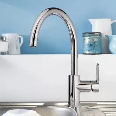 Grohe BauEdge - Dřezová baterie chrom