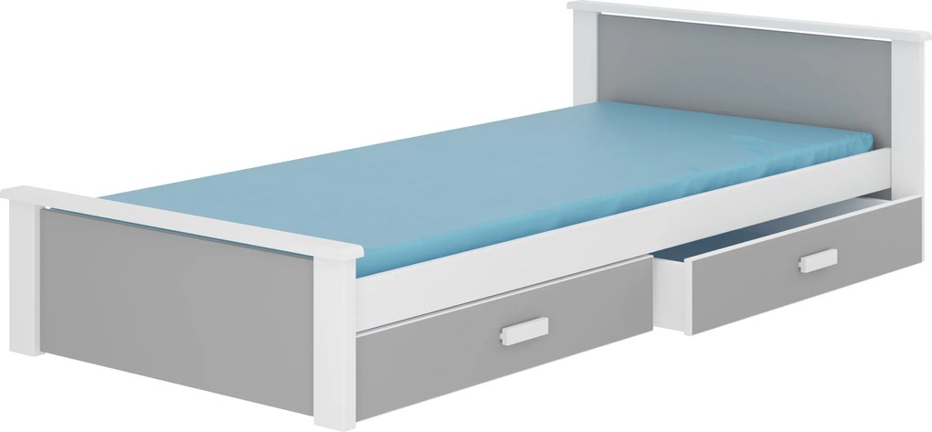 ADRK Furniture Postel ALDEX 180x80 CH-Alde-W+LG-190-E1931