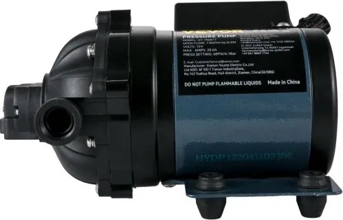 Washdown Pump, 12 V DC, 26,5 l/min 4,1 bar, Max. Samonasávací vodní čerpadlo 3 m