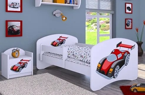 MAXMAX Dětská postel bez šuplíku 140x70cm SUPER FORMULE