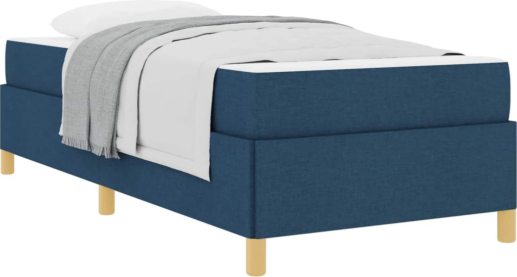 Rám postele Modrá 100 x 200 cm textil 3398919