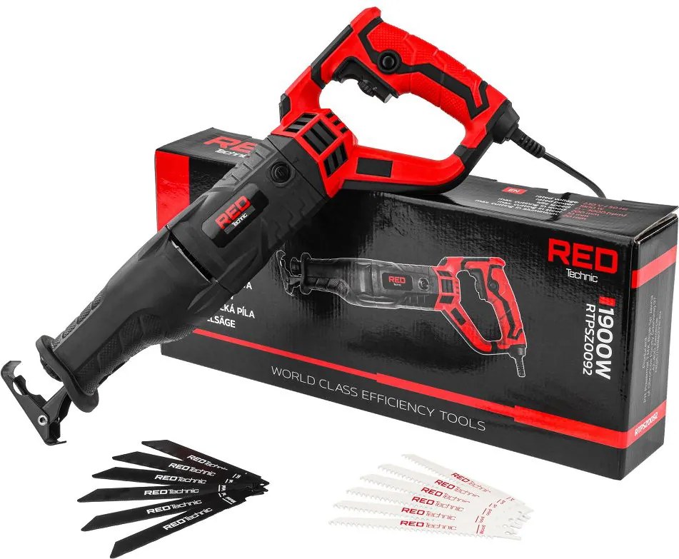 Přímočará pila RTPSZ0092, 1800 W | RED TECHNIC