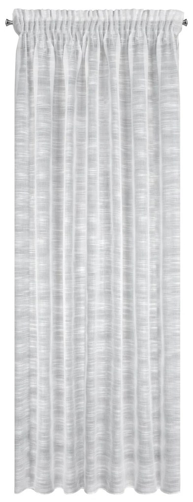 ZÁCLONA NA PÁSCE ASTERA 140X270 CM BÍLÁ
