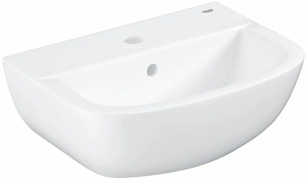 Umývátko Grohe Bau Ceramic 45,3x35,4 cm alpská bílá otvor pro baterii uprostřed 39424000