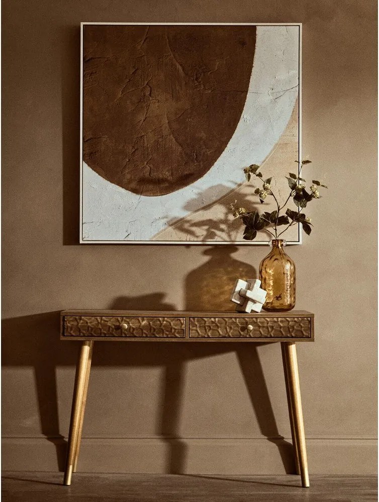 Komoda v tmavě přírodní barvě 114x70x39 cm Frida – Premier Housewares