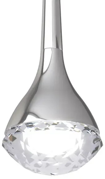 Designový lustr Crima chrome