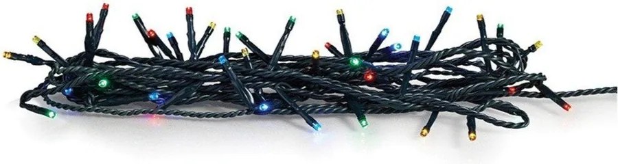 Zelený LED světelný řetěz Markslöjd Sken Multi, 80 světýlek, délka 13 m