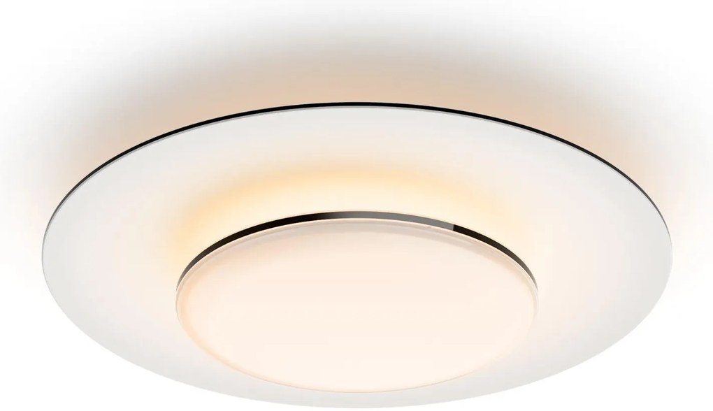 Dekorativní osvětlení philips garnet cl580 stropní svítidlo led 30 w, 3100 lm, 2700 k, 40 cm, ip20, černé