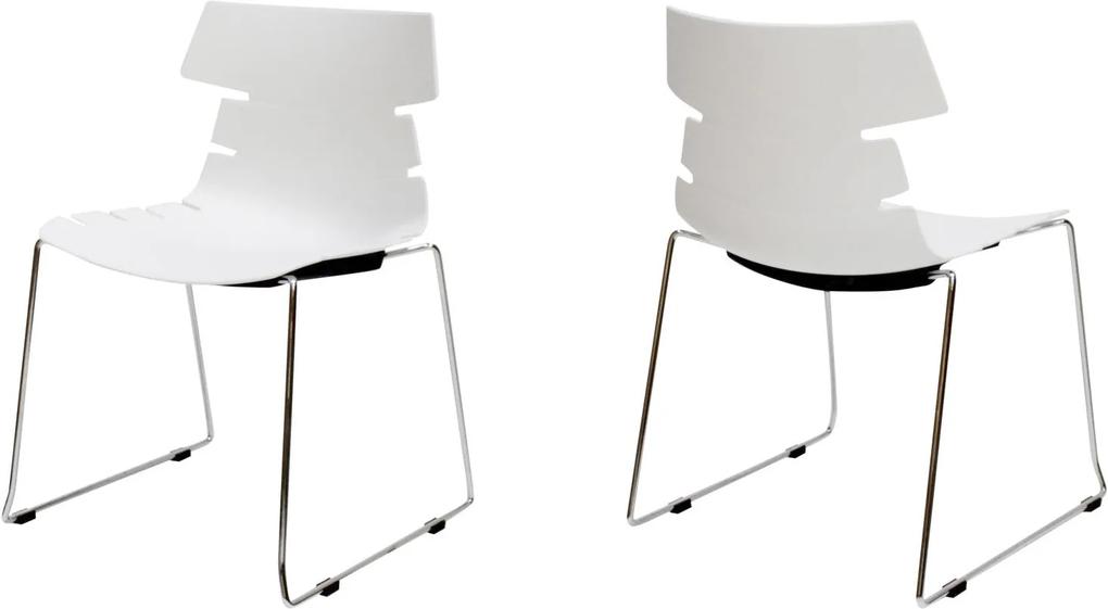 Designová židleDollie / bílá
