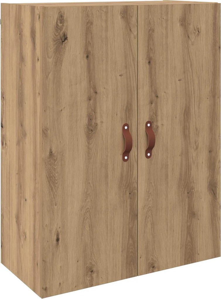 Nástěnná skříň 2 ks Artisanový dub 69,5 x 34 x 90 cm 3394573